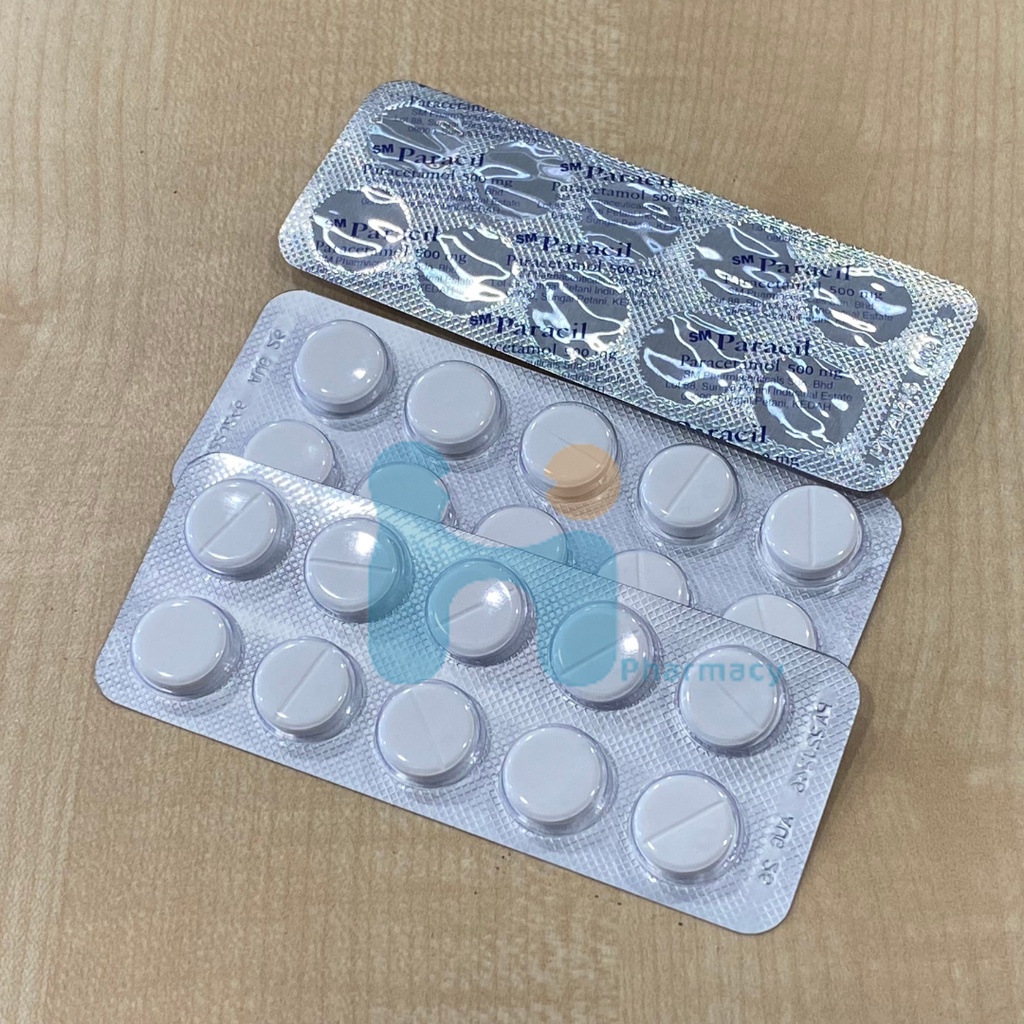 [HIPHARMACY] Fast Shipping Paracil Paracetamol Tablet 500mg | Shopee ...