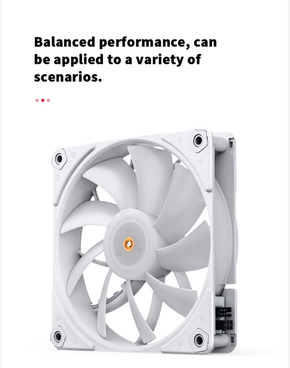 [Ready Stock]Jonsbo ZF-120 ARGB Building Block Fan White 120mm ...
