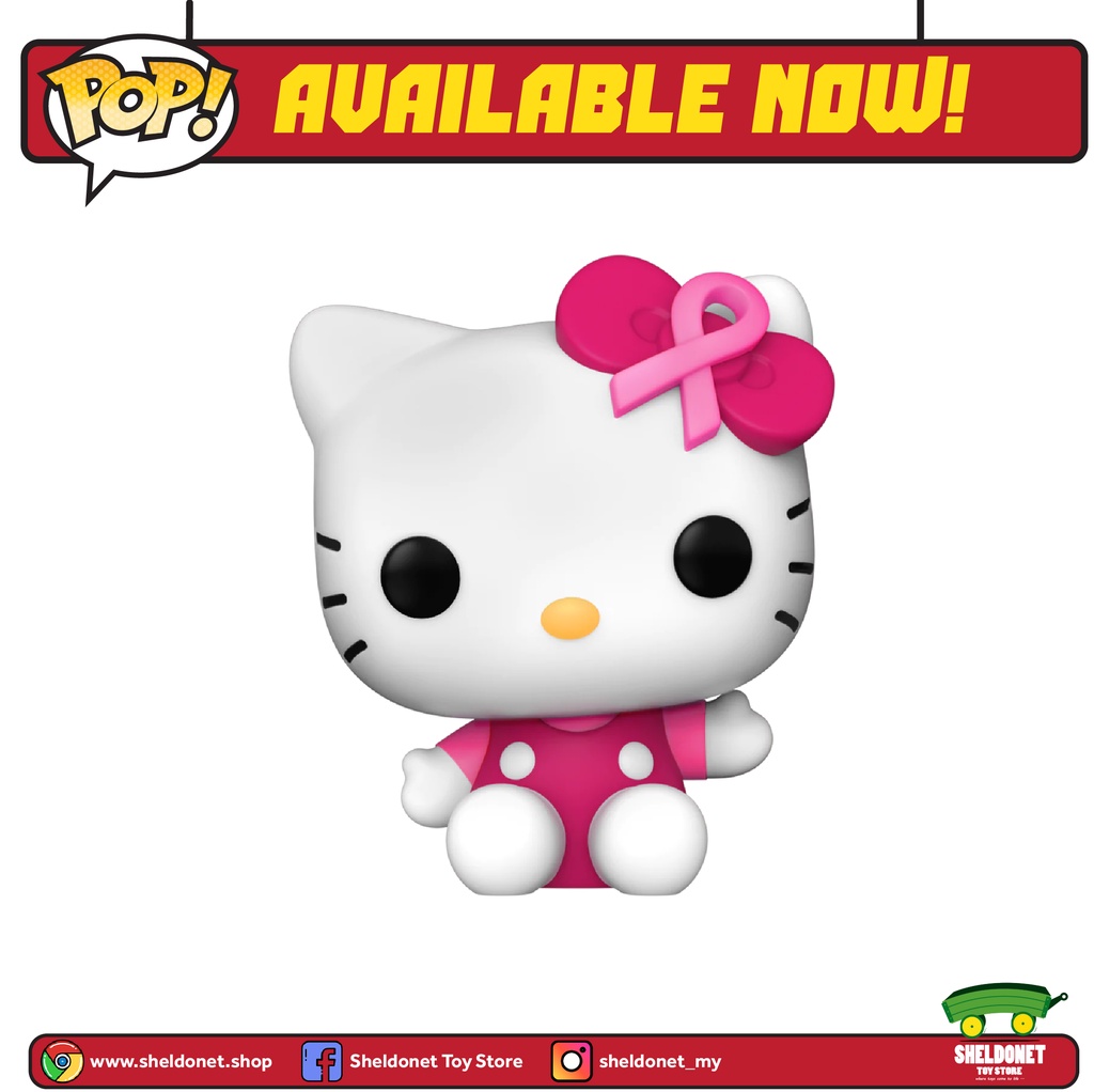 Pop! Sanrio: Hello Kitty - Hello Kitty (Breast Cancer Awareness ...