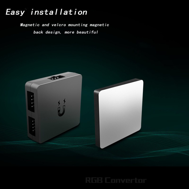 Deepcool Hub Convertor 5V ARGB To 12V RGB / SC700 12 Port ARGB Hub ...