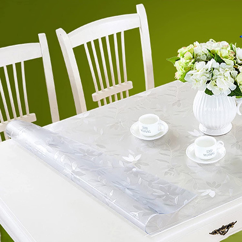 FY PVC Cosmos Flower Table Mat ALAS MEJA PLASTIK 1.5MM Thick PVC Table ...