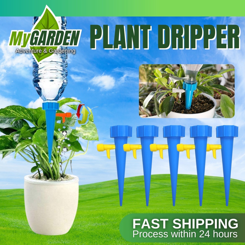 5pcs NEW Automatic Plant Watering Indoor Outdoor Irrigation Dripper ...