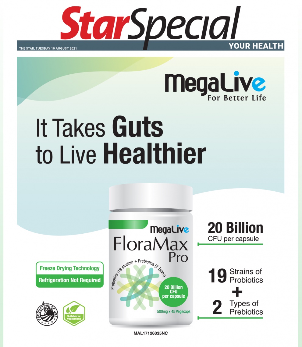 MegaLive FloraMax Pro (2 x 45s) with 20Bil cfu Probiotics and ...