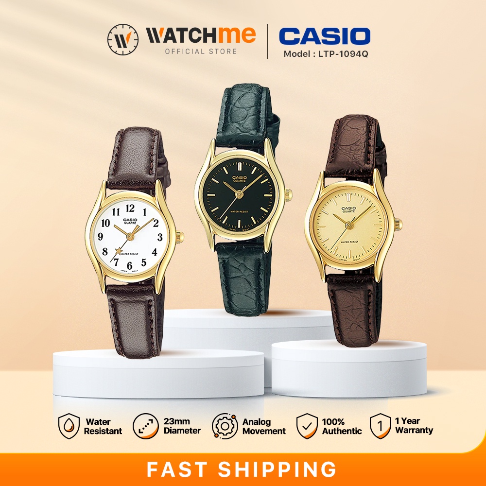 CASIO LTP-1094Q SERIES Fashion Business Analog Women Watch Genuine ...