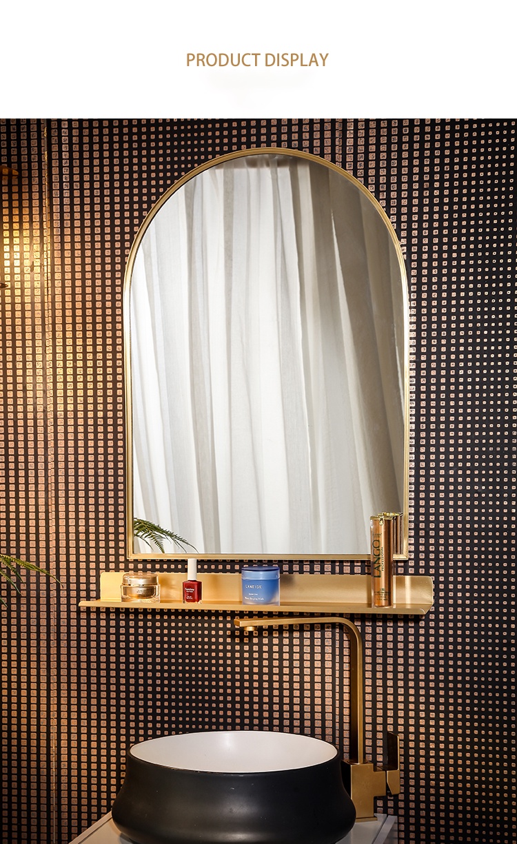 Bathroom mirror ressing table mirror Makeup mirror Fitting mirror ...