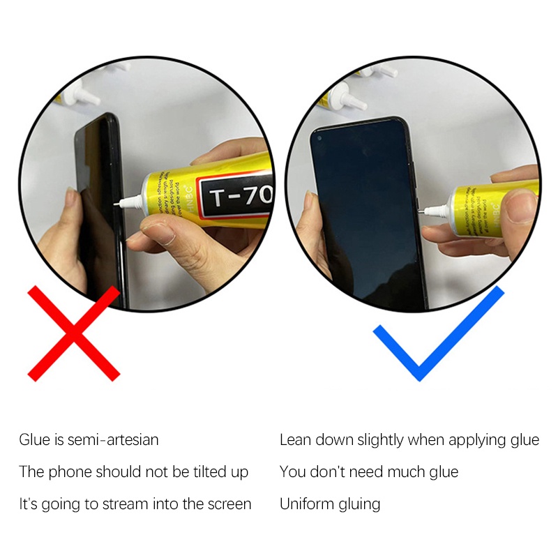 T7000 T8000 Glue Multi Purpose Adhesive Glue Gam Phone Screen LCD Back ...
