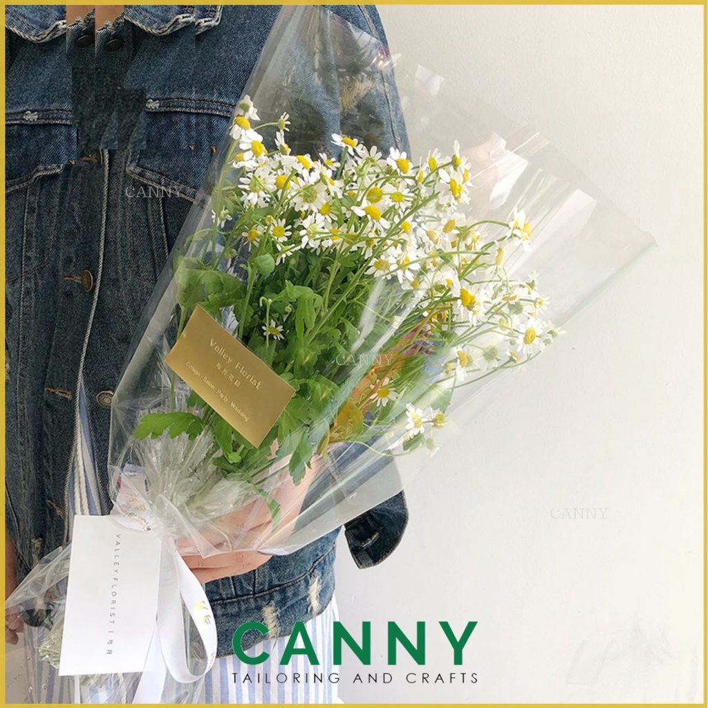 (100pcs) Bungkus Lutsinar Bunga Kalis Air Flower Wrapping Film ...
