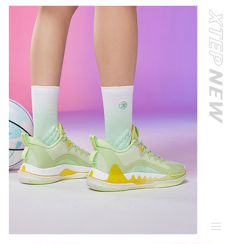 【XTEP】MELEE 1.0 | Dylan Wang Men Low-Top Kasut Basketball Shoes Combat ...