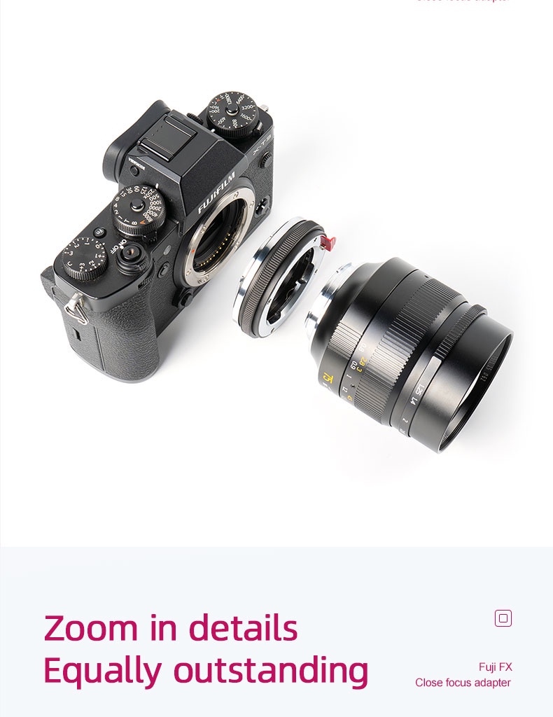 7artisans LM Close up focus Adapter Ring for Leica M lens to Leica L ...