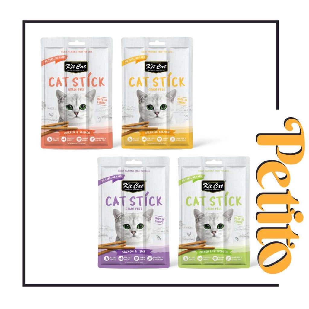 Kit Cat Cat Sticks Cat Treats Food/Cat Snack - 15g | Shopee Malaysia