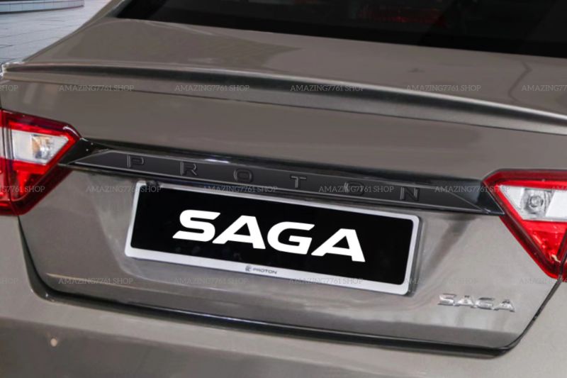 AMAZING PROTON SAGA MC2 2021-2024 CAR REAR TAIL GATE LINING MOLDING ...