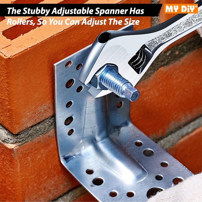 MYDIYHOMEDEPOT - 4inch Mini Adjustable Spanner Wrench Hand Tools Pocket ...