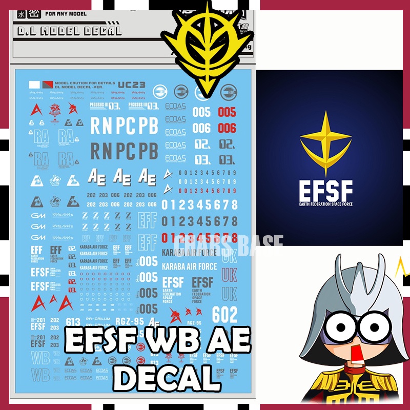EFSF WB AE LOGO DECAL DALIN DECAL UC23 | Shopee Malaysia