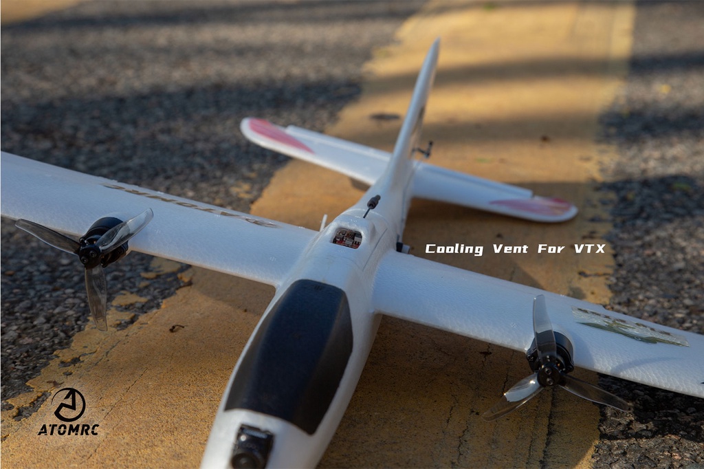 ATOMRC Fixed Wing Flying Fish 650mm Wingspan FPV Aircraft RC Airplane ...