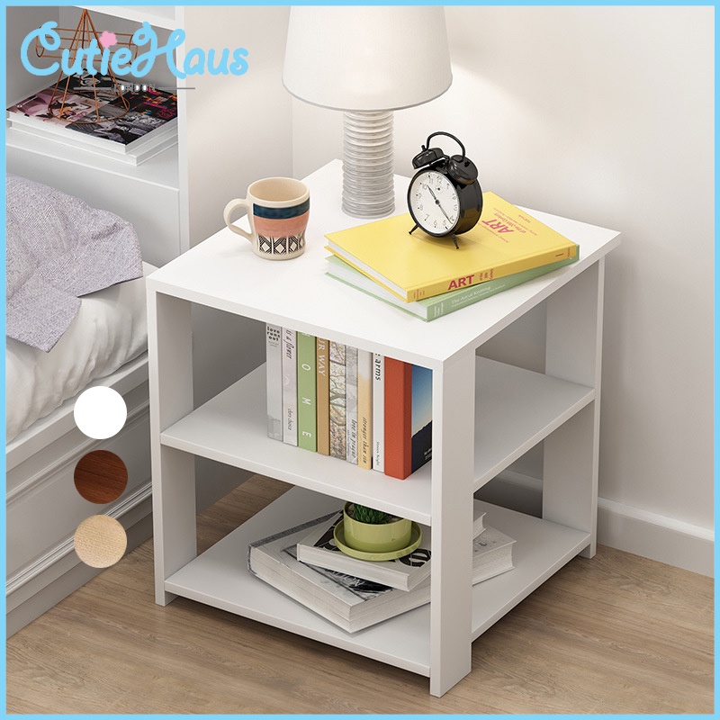 Cutiehaus Double Layer Small Coffee Table Bedside Table Minimalist ...