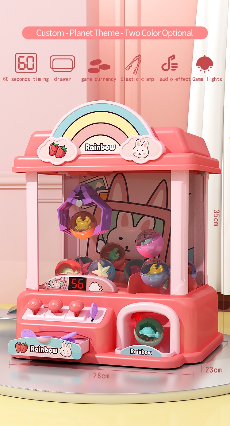 [Qilemeng] Claw Machine Toys Kids Large Machine Vending Machine Toy ...