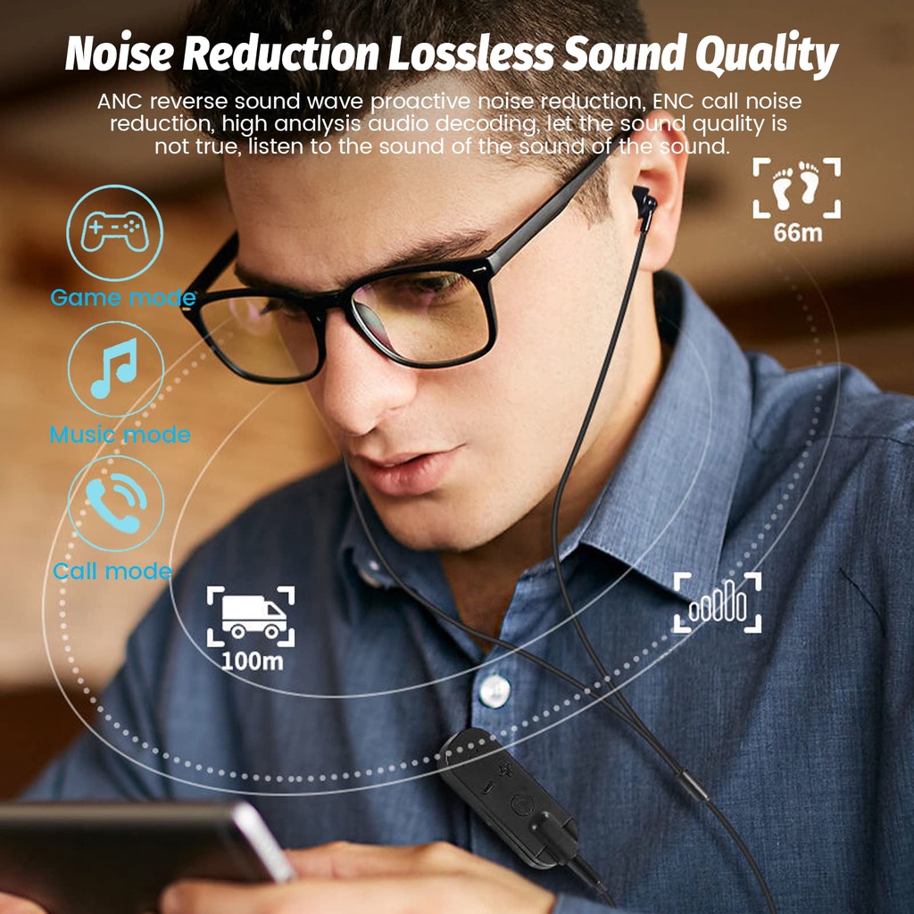 Bluetooth 5.2 Headset Stereo Sports Earbuds Wireless Bluetooth Audio ...