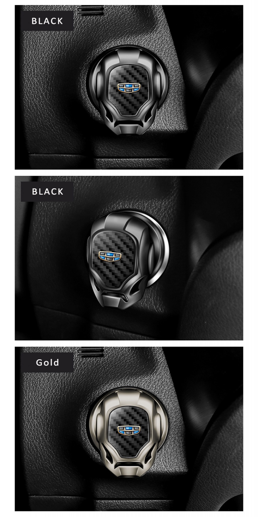 Car ONE-CLICK Start Buttons Protective Stickers for Mazda RX8 6 3 2022 ...