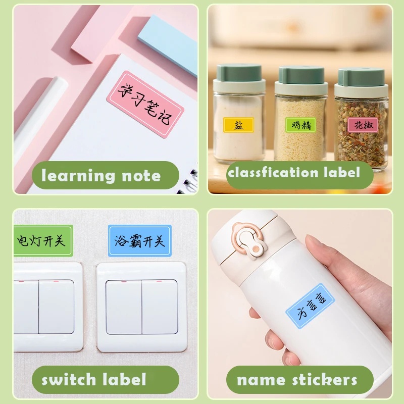 40/60/160pcs Index Tab Stickers Candy Color Classfication Label Marks ...