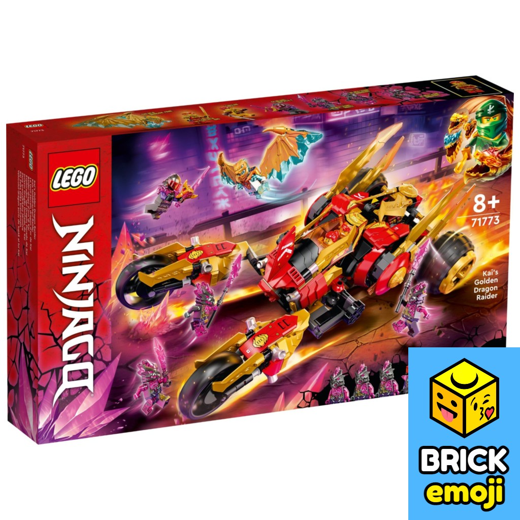 LEGO 71773 NINJAGO Kai’s Golden Dragon Raider | Shopee Malaysia