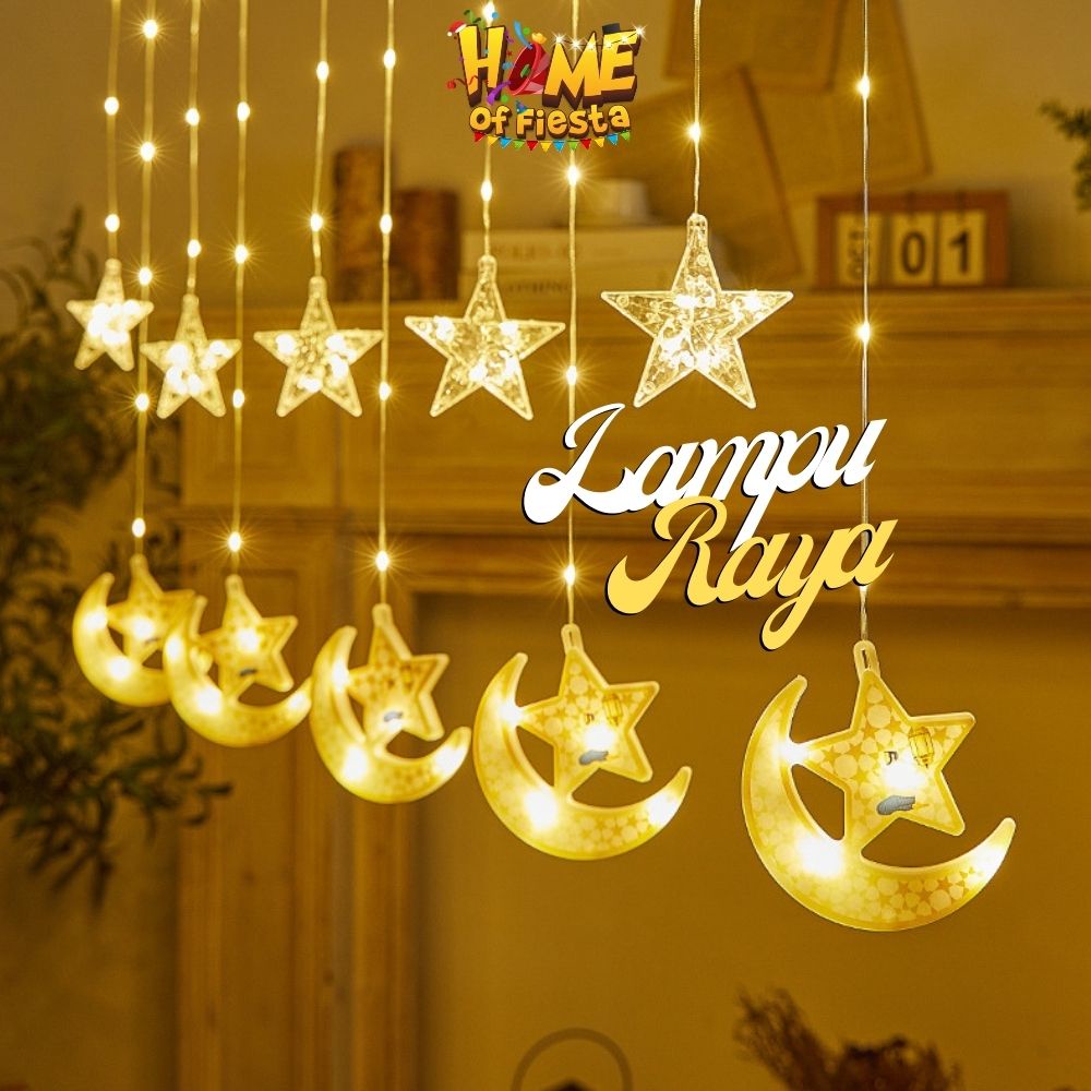 HOFS Raya 2024 Lampu Raya Decorations Light LED Fairy Lighthing Home ...