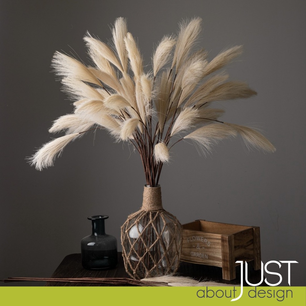 Rumbut Hiasan Artificial Pampas Grass Flower Decoration Fake Plant Fake ...