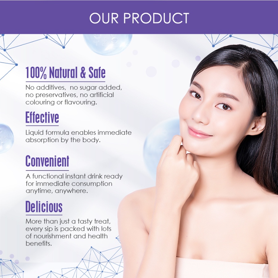 Glutathione Kinohimitsu ProWhite skin-brightening, liver-healthy drink ...