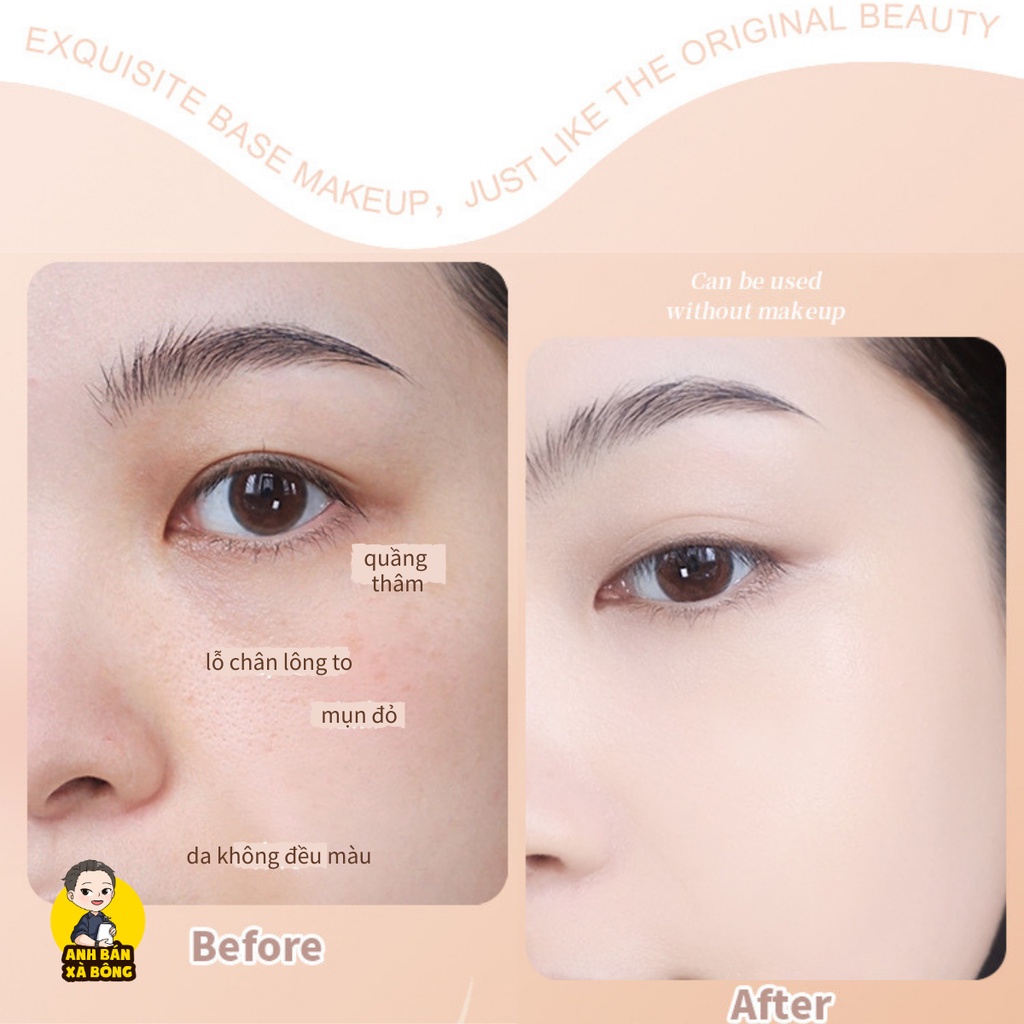 Wodwod Soft Focus Holding Makeup Foundation Cream W942 (10g) W943 (20g ...