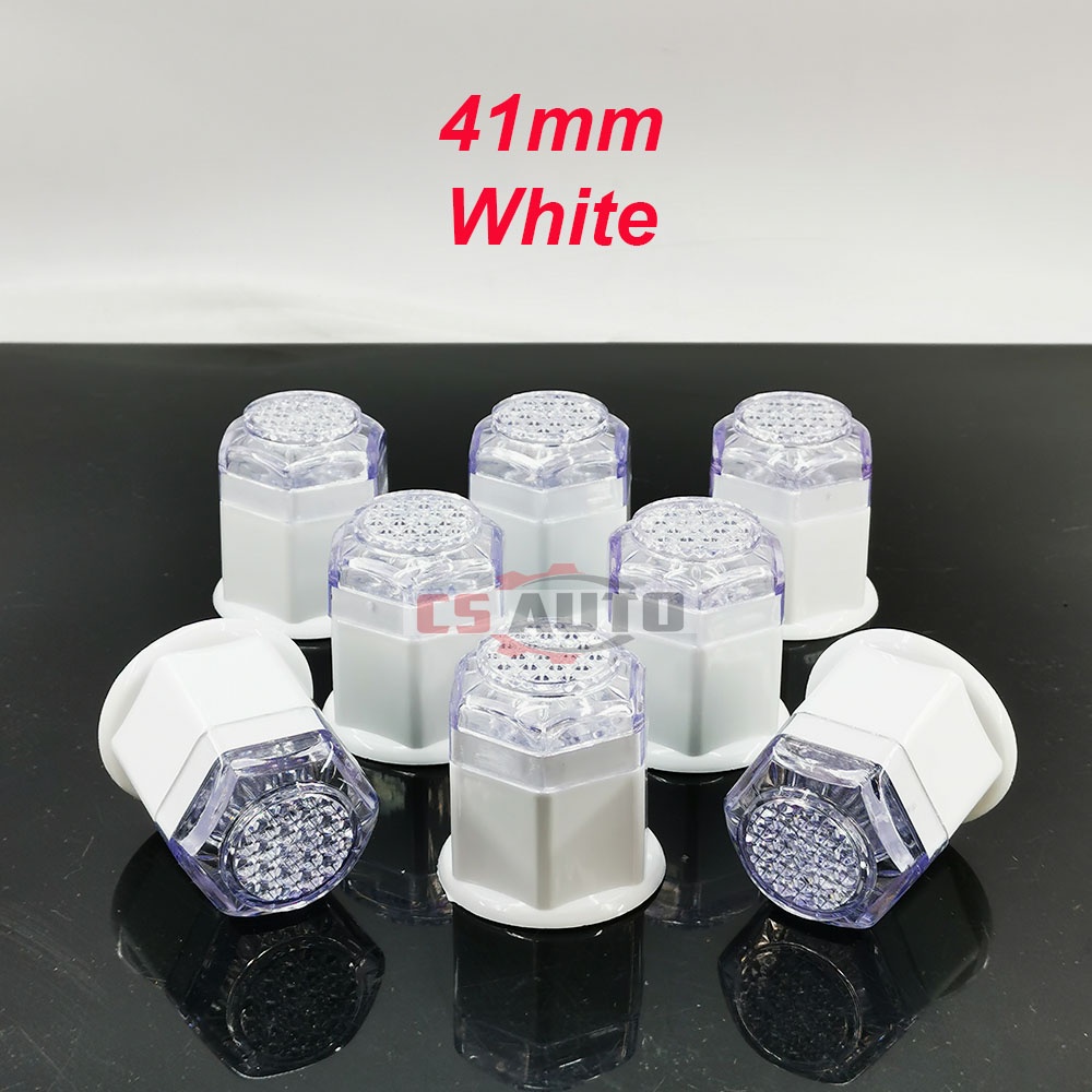 CS 8pcs Nut Cover Thailand 41mm Isuzu NPR Pro Hino 300 Mitsubishi ...