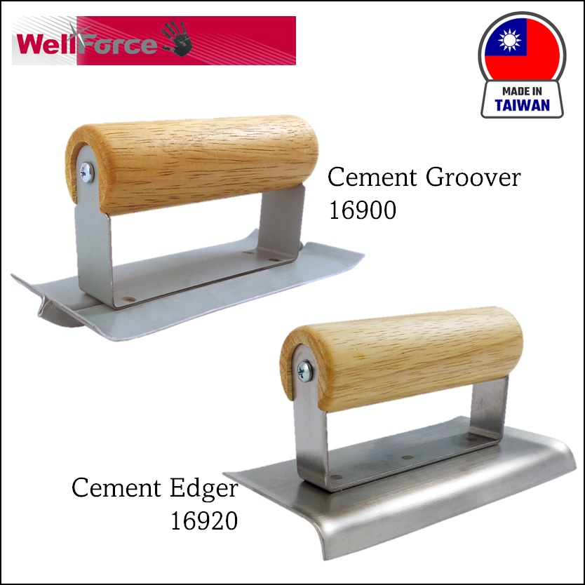 Wellforce 3" x 6" (75 x 152mm) Cement Groover Cement Edger For Plaster ...