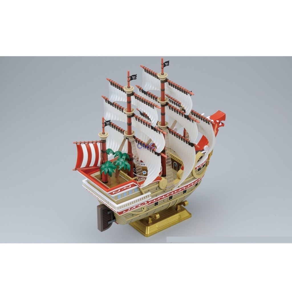 Bandai One Piece Red Force 65121 Red Hair Pirates Ship Red Force Ship ...