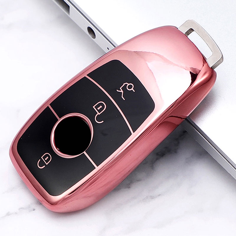 Car Key Cover Case for Mercedes Benz A C E S G GLS Class W177 W205 W213 ...