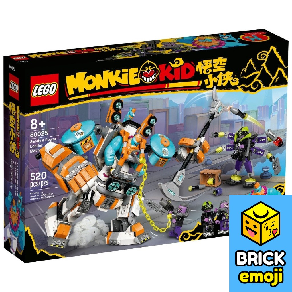LEGO 80025 Monkie Kid Sandy's Power Loader Mech | Shopee Malaysia
