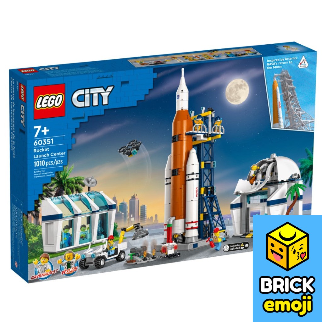 LEGO 60351 City Rocket Launch Center | Shopee Malaysia