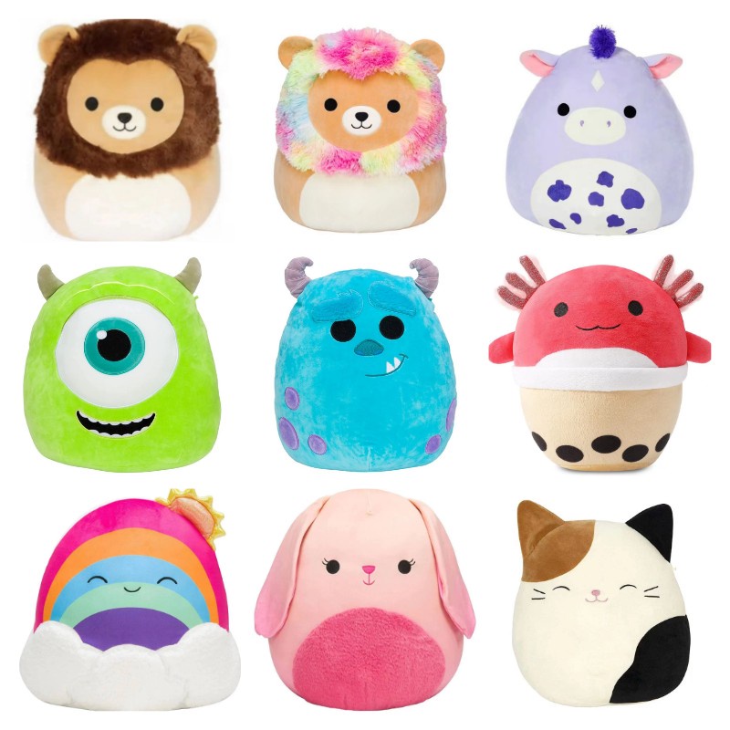 20/30/40cm Squishmallow Plush Toys Sullivan Wazowski Stuffed Dolls Kids ...