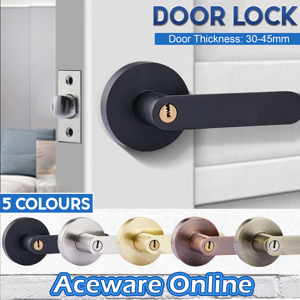 Door Lock Handle Door Lock Set Room Door Lock Bedroom Door Lock Tubular ...