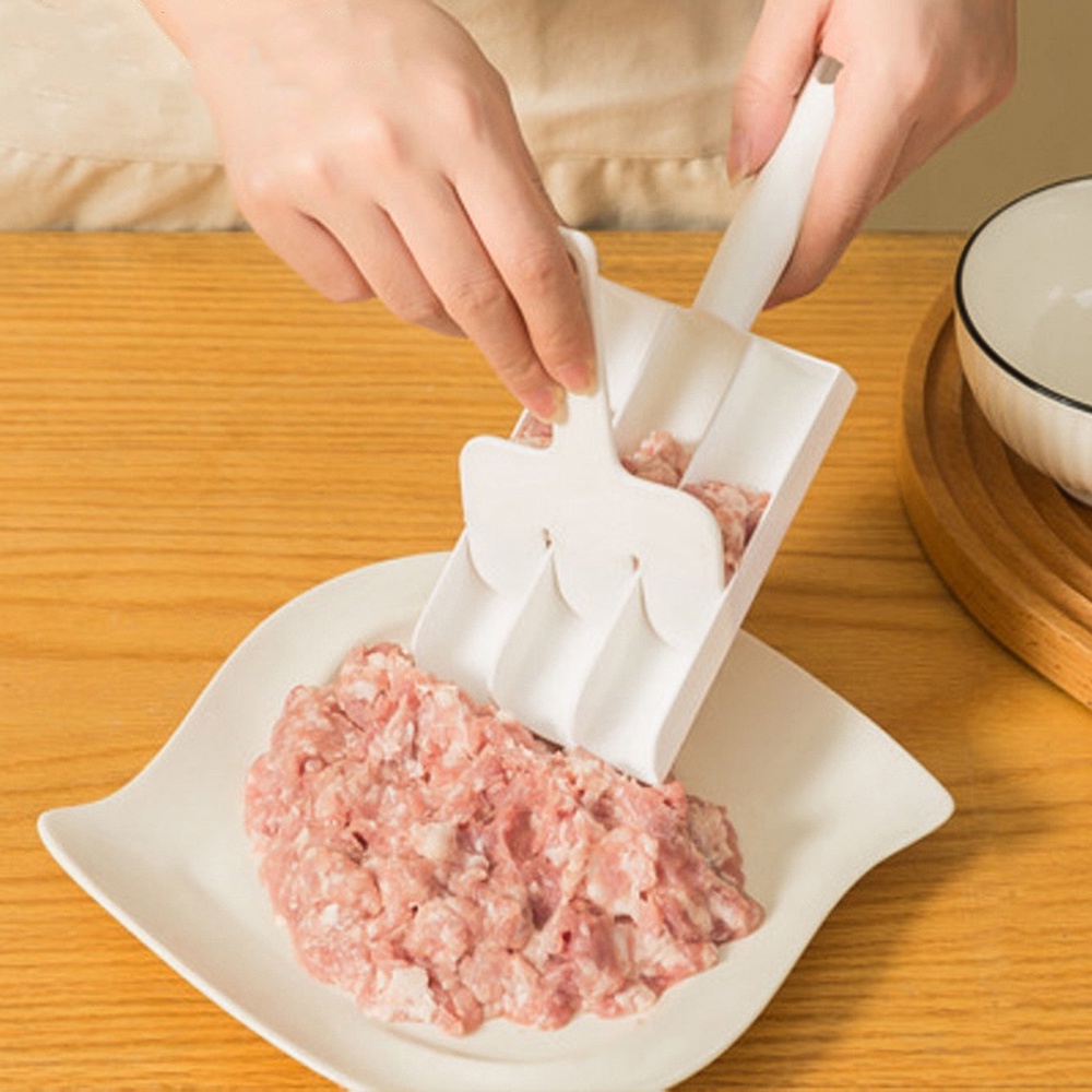 Shrimp Fish Sphere DIY Mold Easy Meat Stuffings Dividing Tools ...