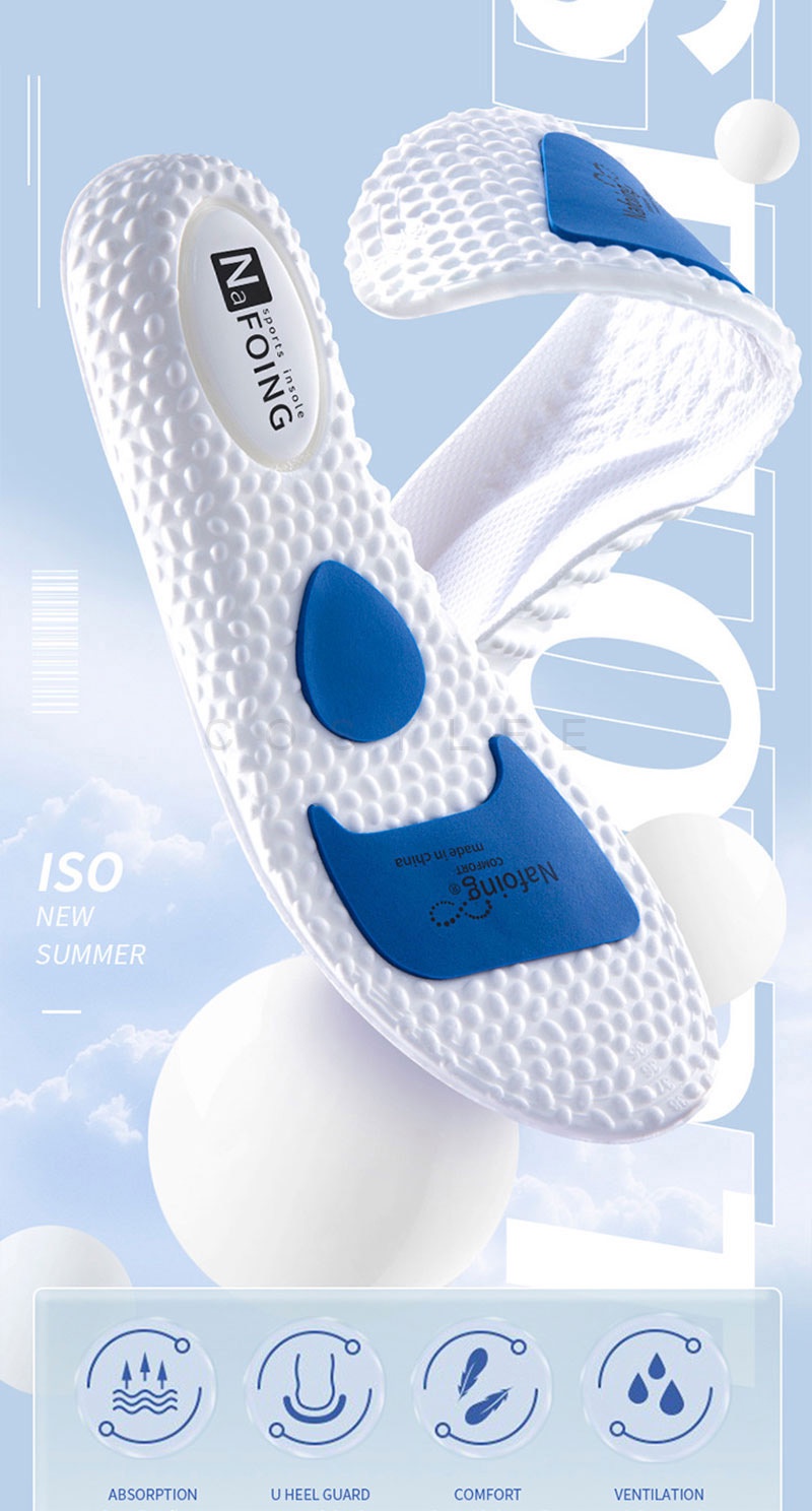 Running Insoles for Shoes Sole Orthotic Insole Arch Support Flatfoot ...