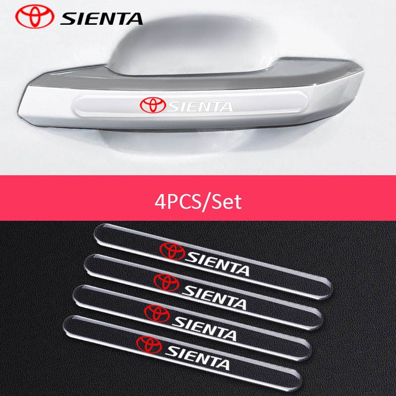 Toyota Sienta Door Handle Protection Car Inner Door Bowl Transparent ...