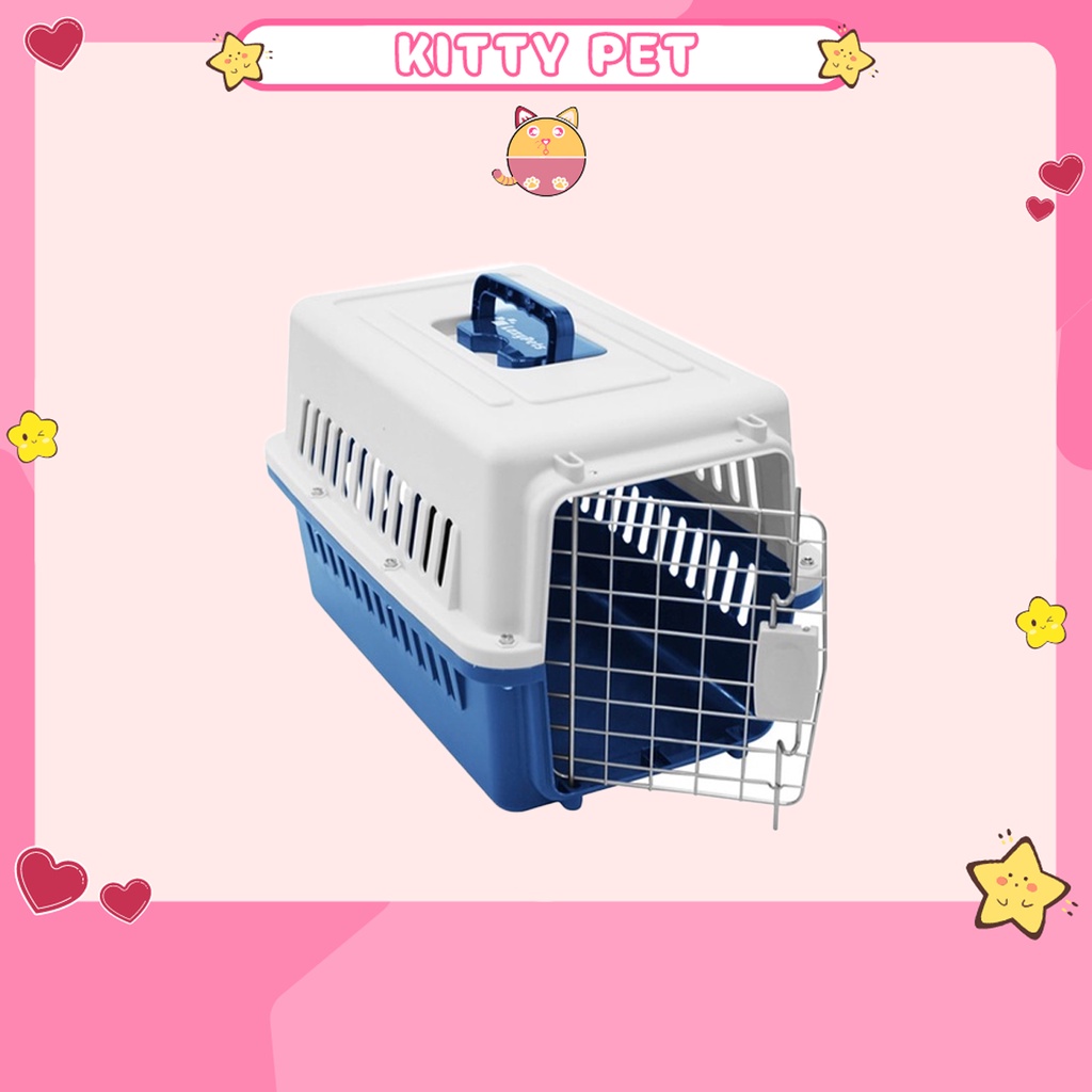 Pet Carrier Cat Cage / Dog Cage / Kucing Sangkar / SMALL / Carrier Step ...