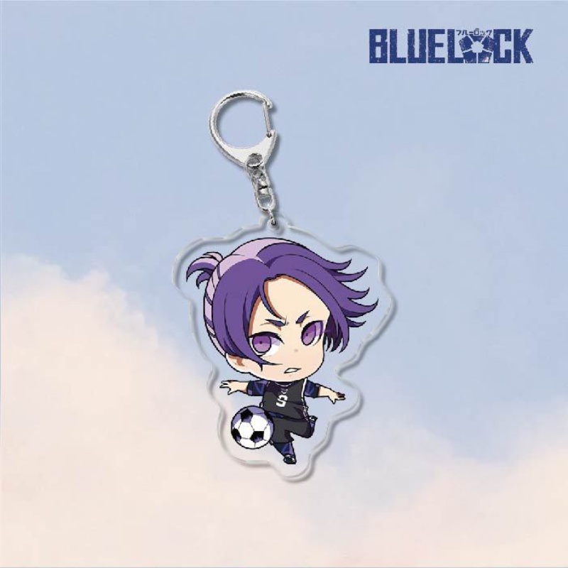 Anime BLUE LOCK Arcylic Keychain Cartoon Figures Isagi Yoichi Bachira ...