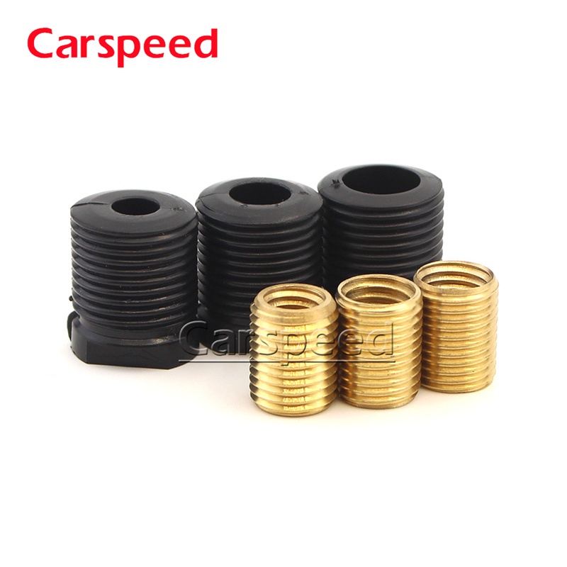 3pcs M8 M10 M12 Universal Car Gear Shift Knob Head Thread Adapter Nuts ...