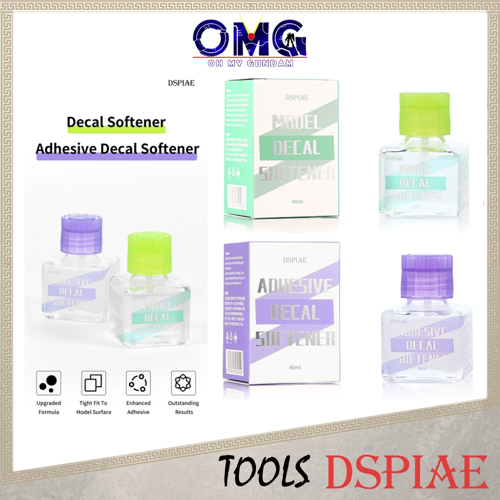 Dspiae Decal Softener ETC-03 / Adhesive Decal Softener ETC-04 Softer ...