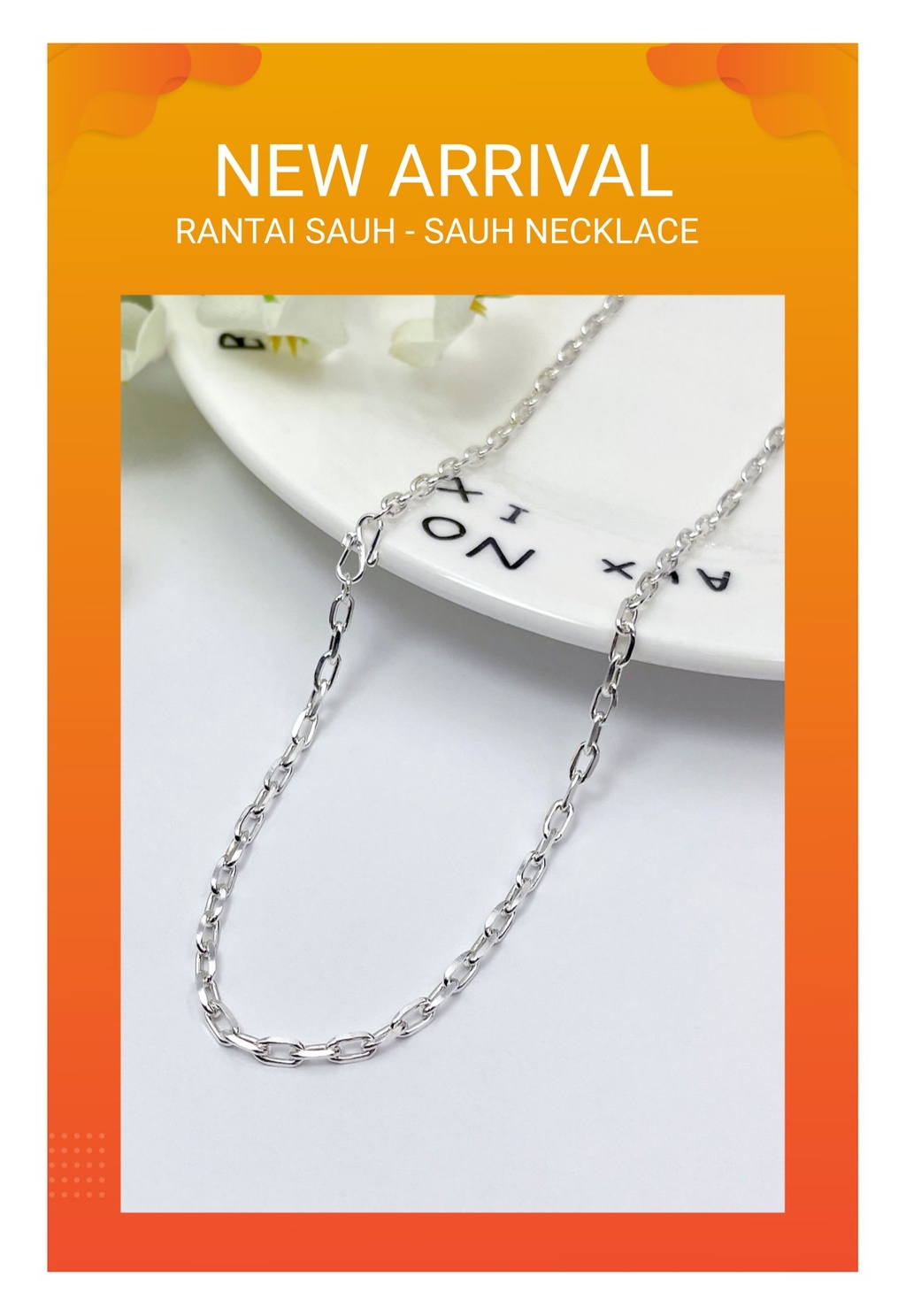 💥PROMO💥#N132 COMBO SET 3 In 1 Silver 925 Sauh Necklace Bracelet Anklet ...