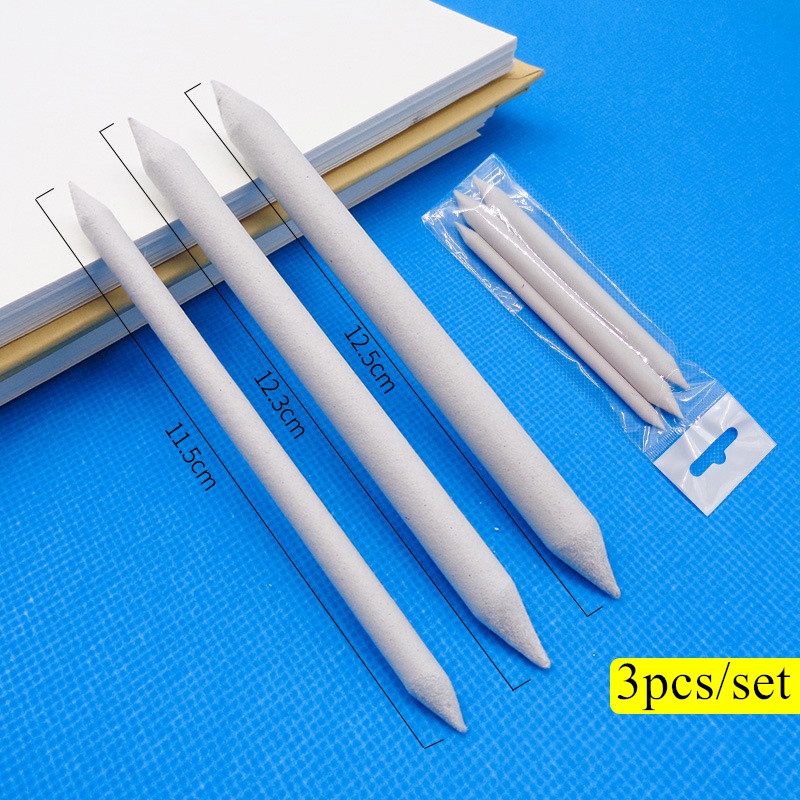 3/6pcs Set Pencil Eraser Double Head Sketch Paper Eraser Pens for ...