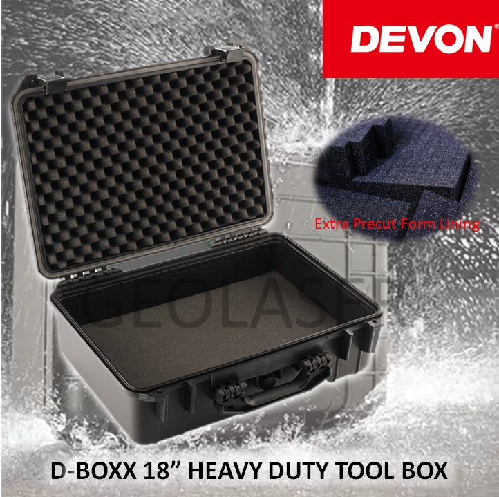 DEVON 18" / 450MM Watertight Crushproof Dustproof Anti-Impact Tool Box ...