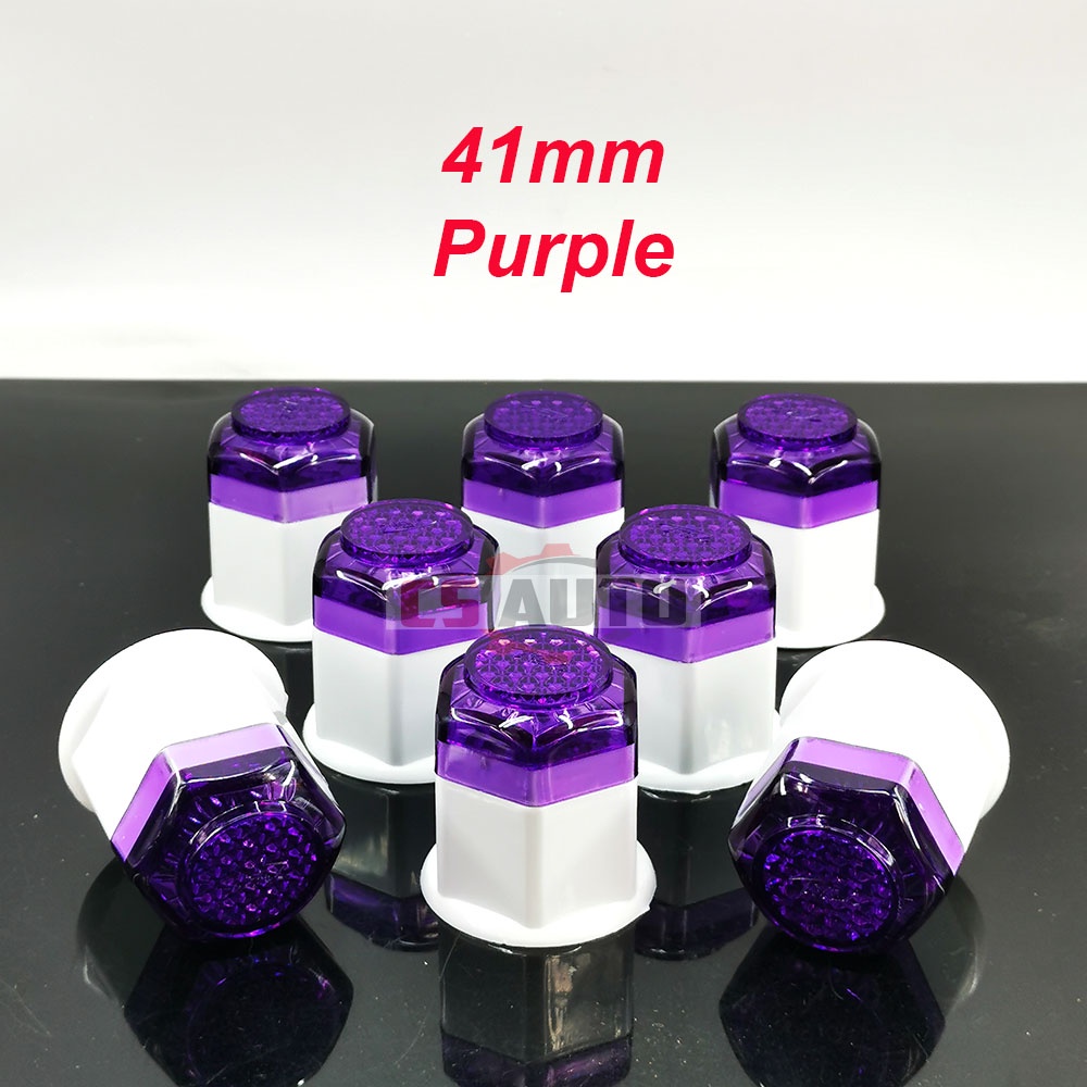 CS 8pcs Nut Cover Thailand 41mm Isuzu NPR Pro Hino 300 Mitsubishi ...