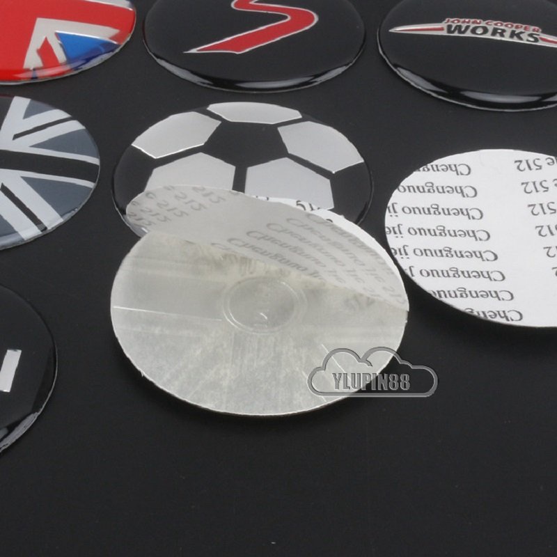 4pcs 52mm 56mm Car Wheel Hub Center Cover Sticker Hub Cap Decals Emblem ...