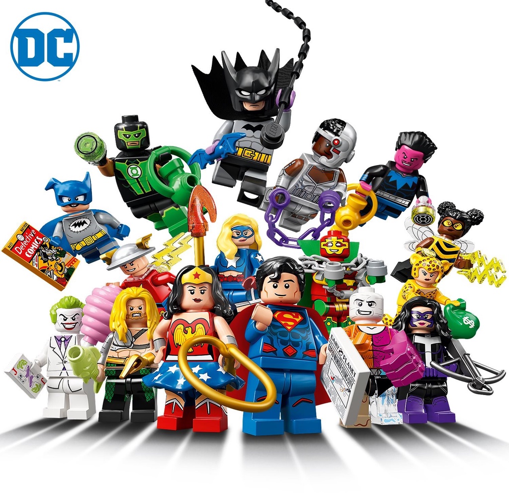 NEW LEGO 71026 MINIFIGURES DC COMICS COMPLETE SET OF 16 Ready Stock ...