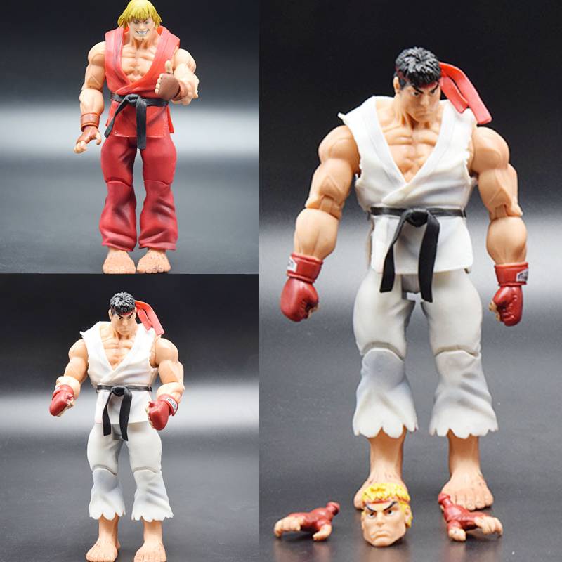 Street Neca Superb Fighter Deco Figure Of Ryu Ken Collectors For ...